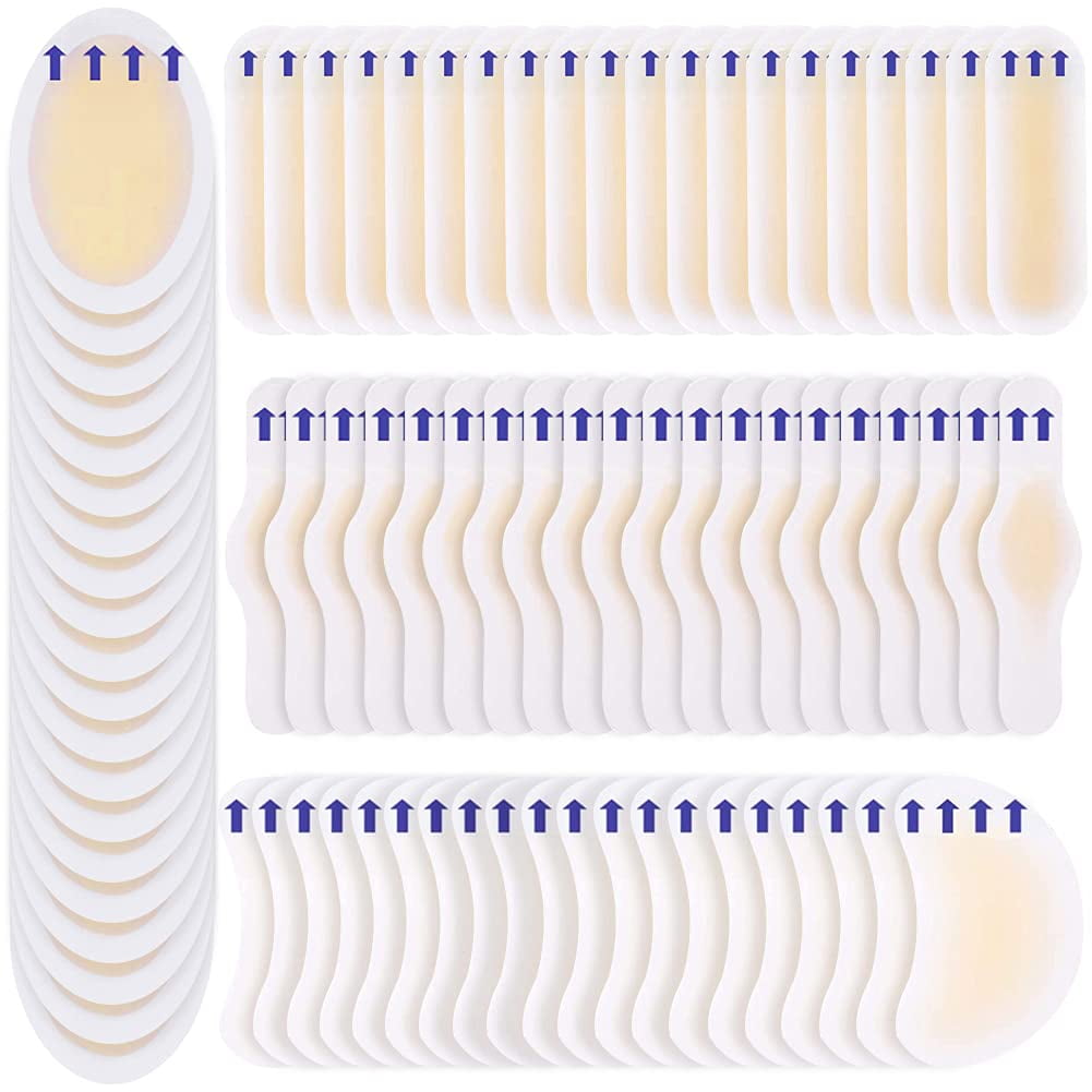 Experience Relief: 80 Pcs Blister Bandages with Hydrocolloid Gel ...