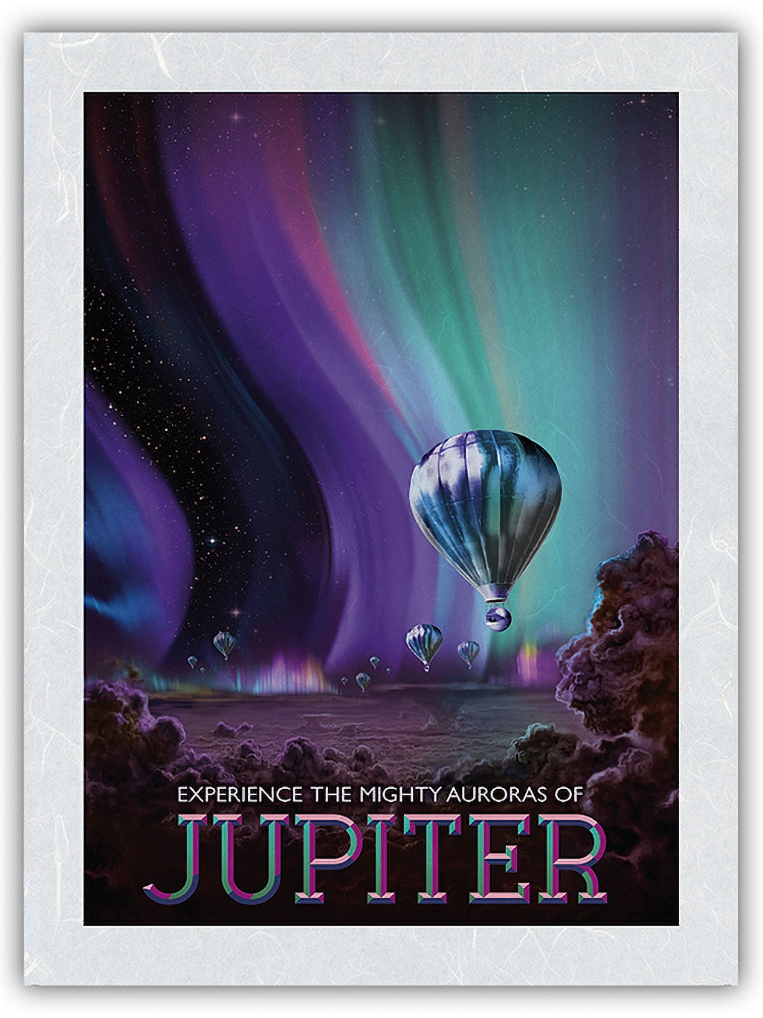 Experience the Mighty Auroras of Jupiter - NASA Exoplanet Travel Poster ...