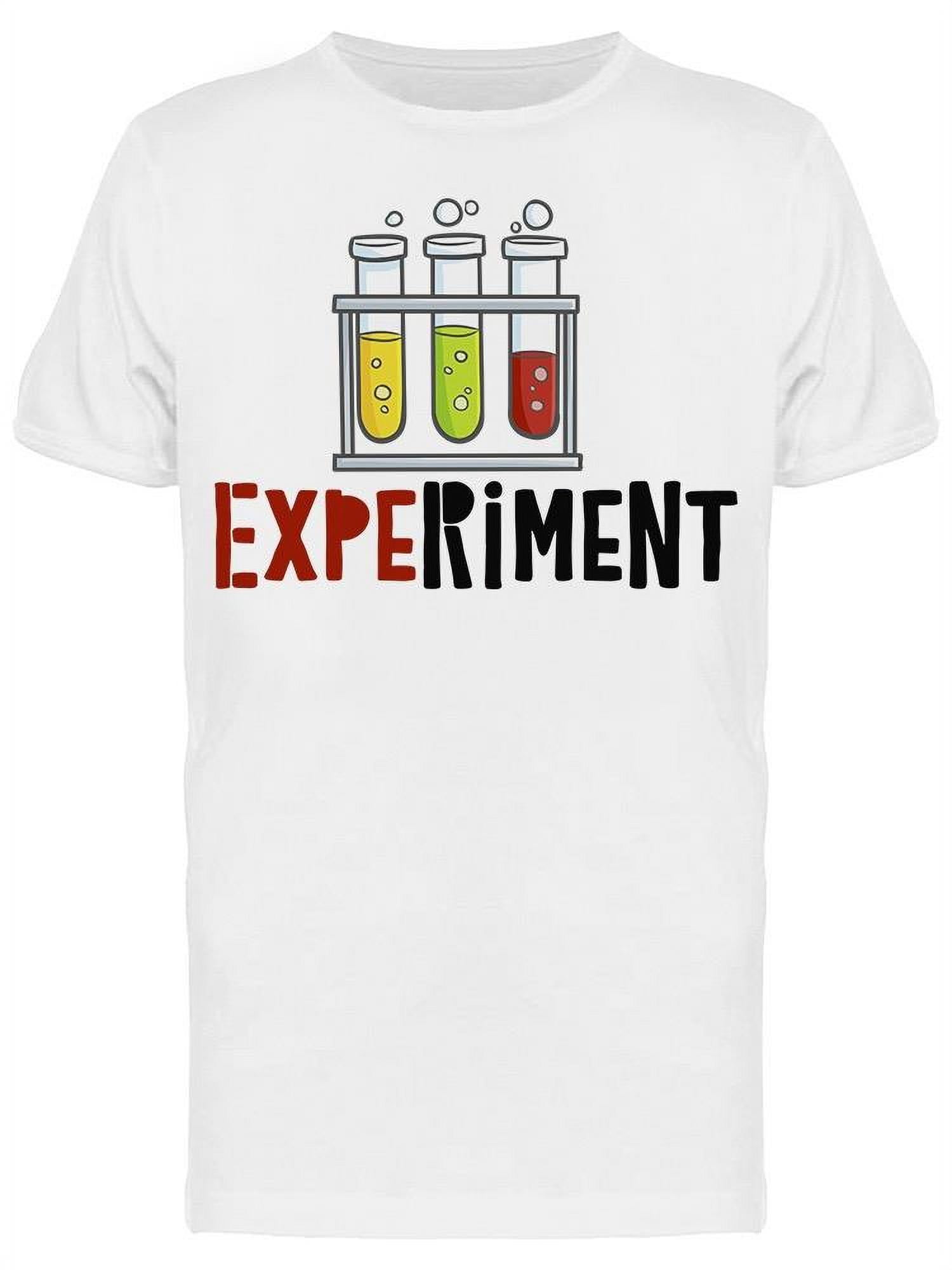 Experiment Scientific Design T-Shirt Men -Image by Shutterstock, Male ...
