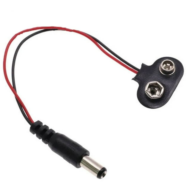 Experimental 9V Battery Snap Power Cable for Arduino R3 -Reliable ...