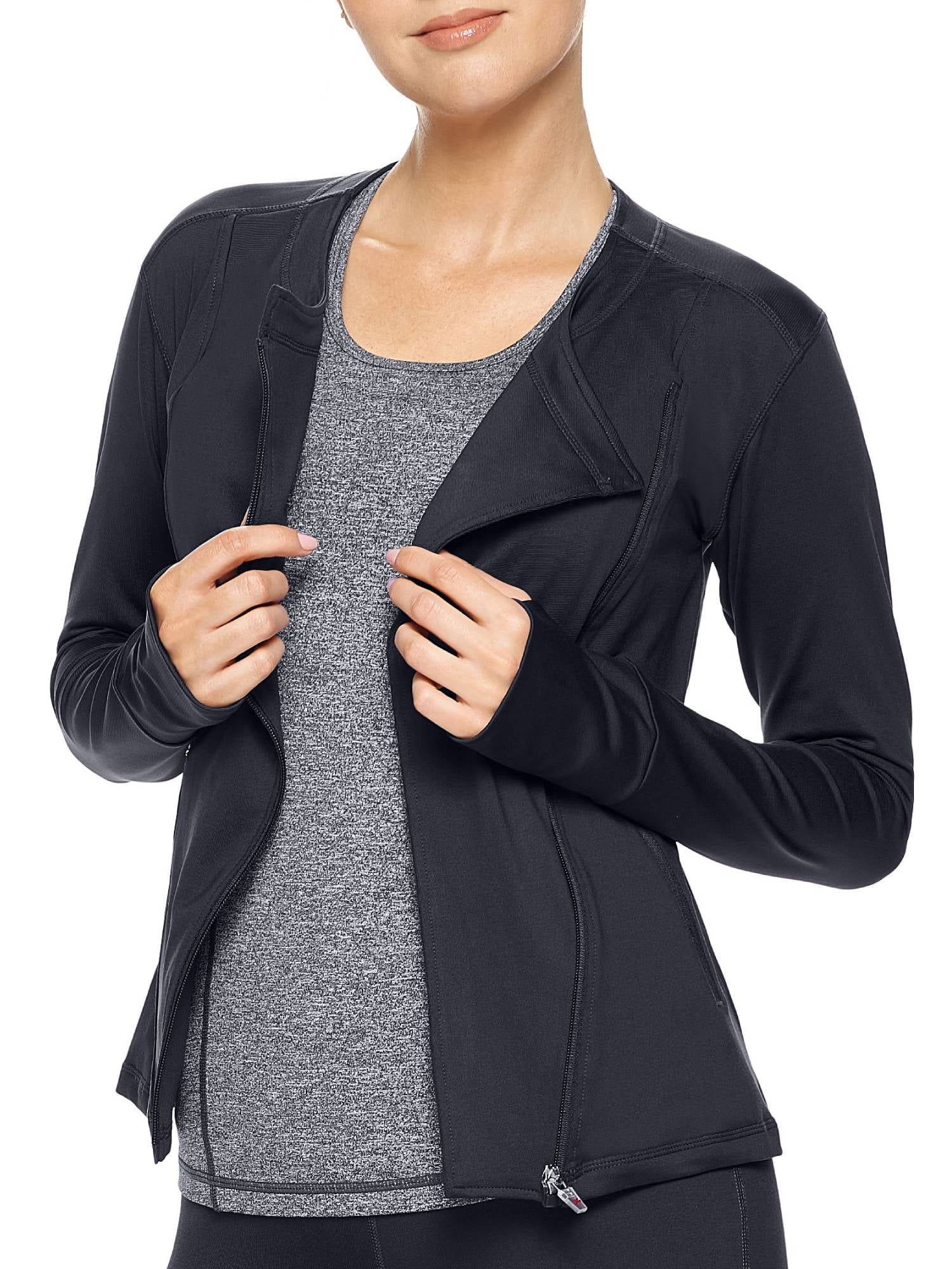 Expert Brand Women's Airstretch Moto Performance Jacket, Black, Large ...