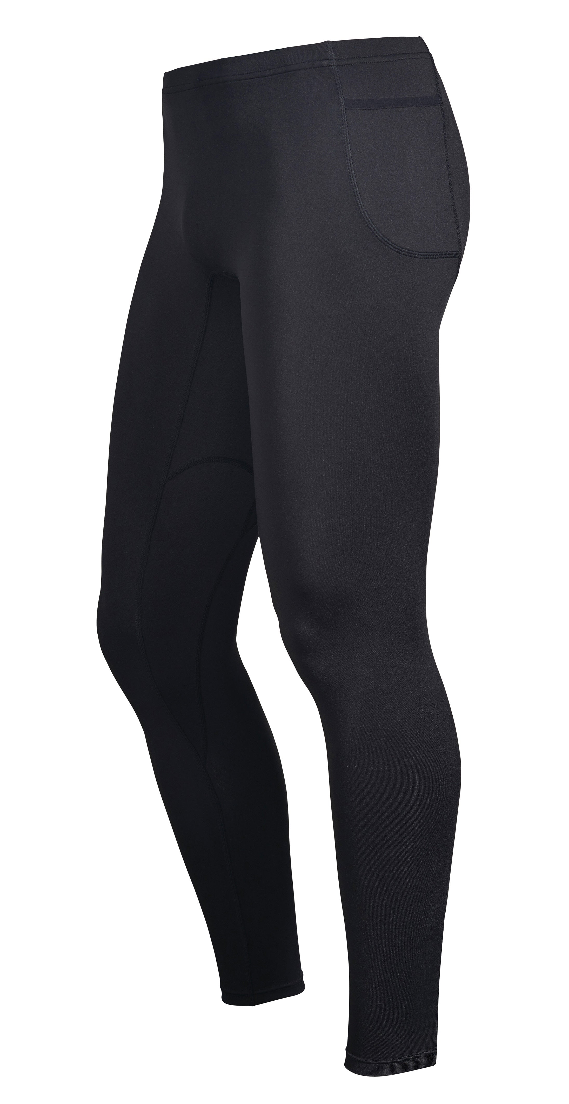 Expert Brand Men's Airstretch Running Compression Pants, Black, Large ...