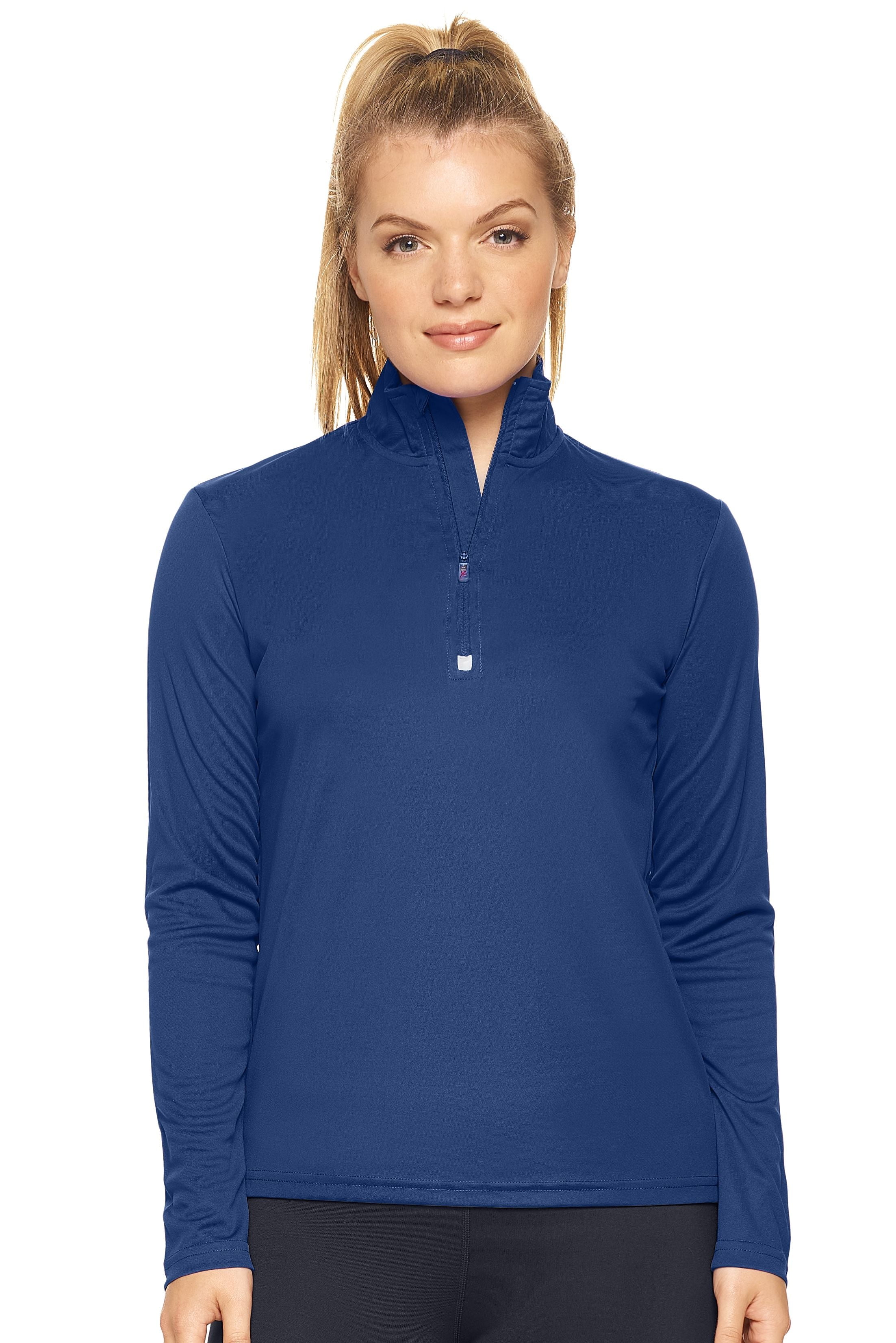 Expert Brand Drimax Athletic Quarter Zip Training Jacket for Women ...