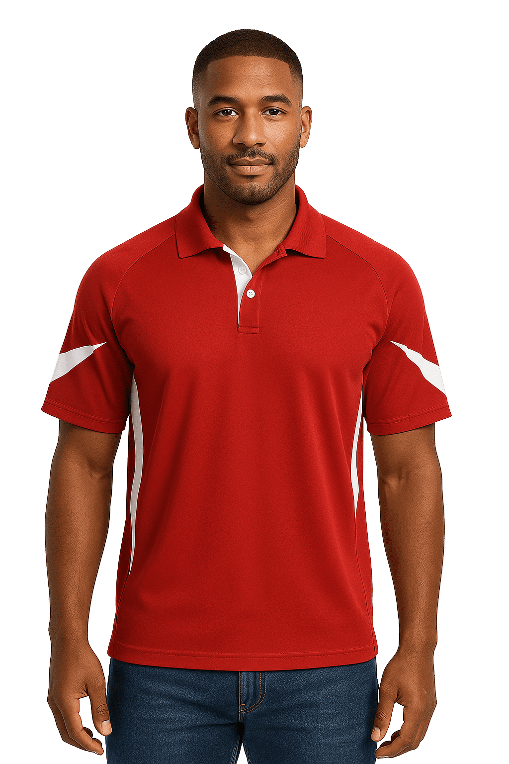 Expert Brand Men's DriMax™ Athletic Golf Dry Fit Polo, Red, 2XL ...