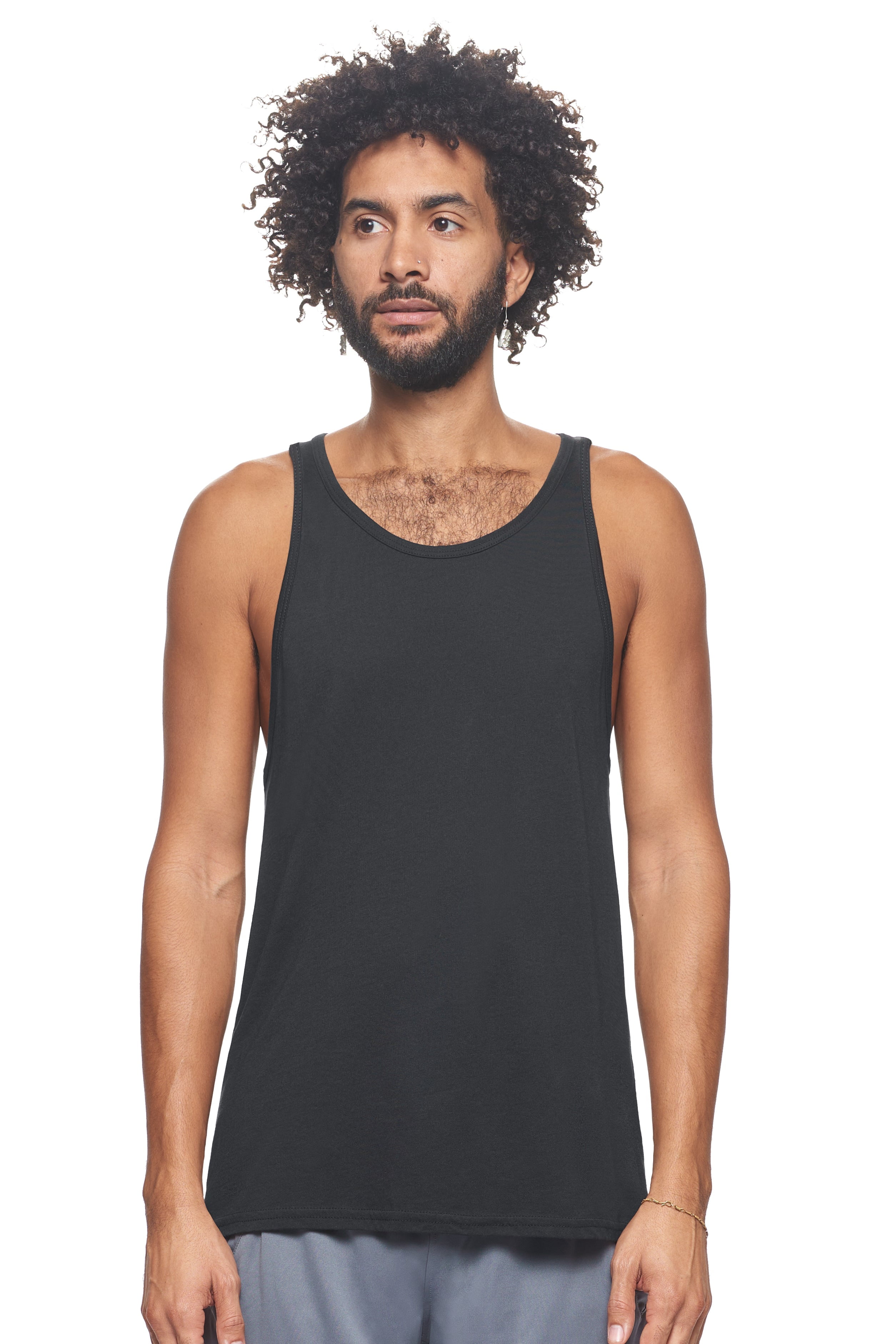 Expert Brand USA-Made Men's MoCA Cotton Blend Sleeveless Muscle Shirt ...
