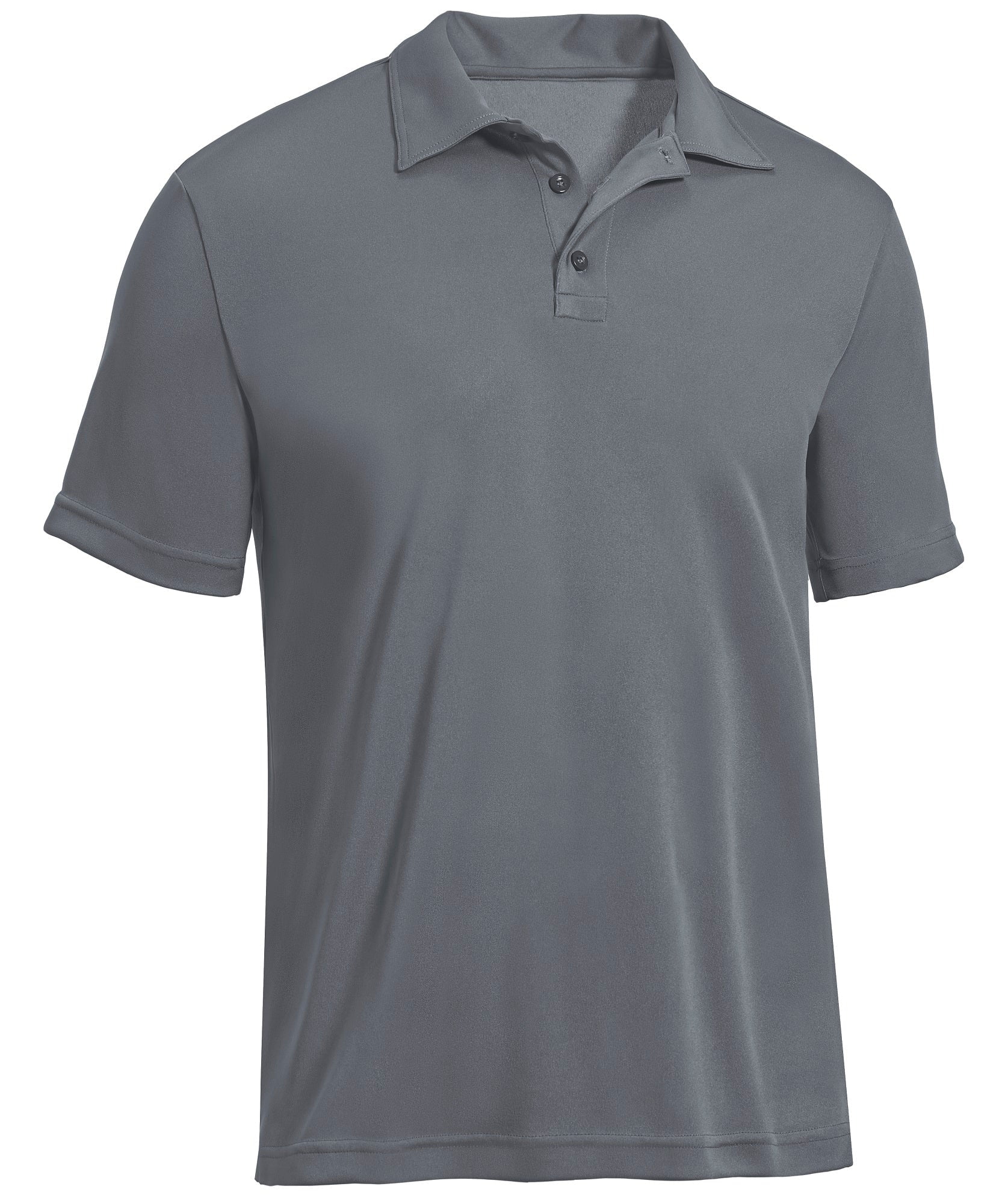 Expert Brand Men's DriMax™ Athletic Dry Fit Golf Polo, Steel, 3XL ...