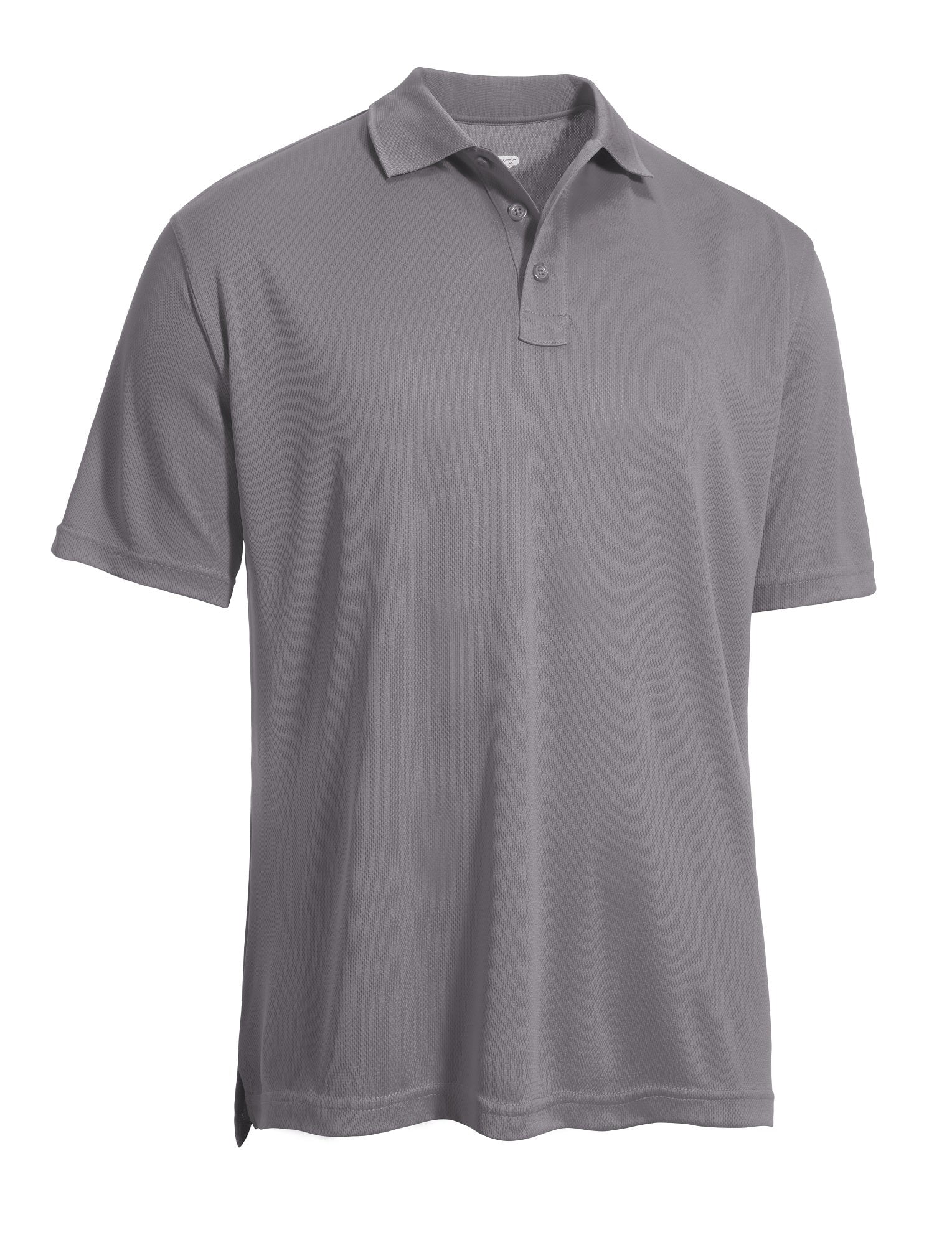 Expert Brand Men's Oxymesh™ Dry Fit Athletic Polo Shirt, Steel, Medium ...