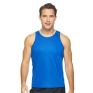 Athletic Works Men's and Big and Tall Tri Blend Tank Top, Sizes XS-4XLT ...
