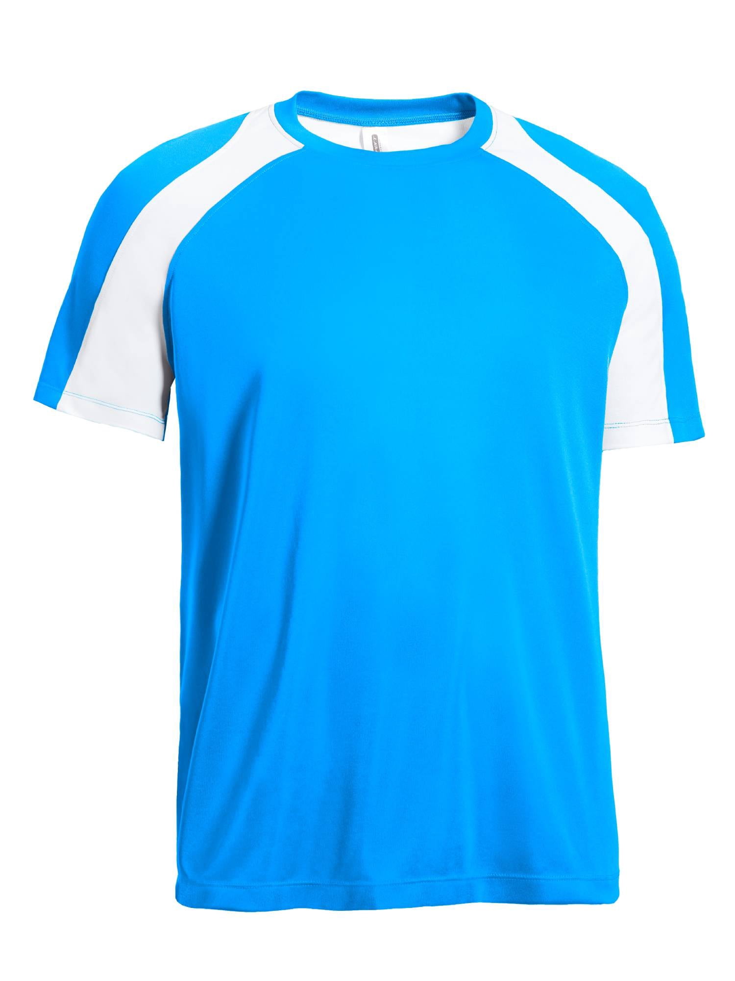 Expert Brand USA-Made Men's DriMax™ Colorblock Athletic T-Shirt, Safety ...