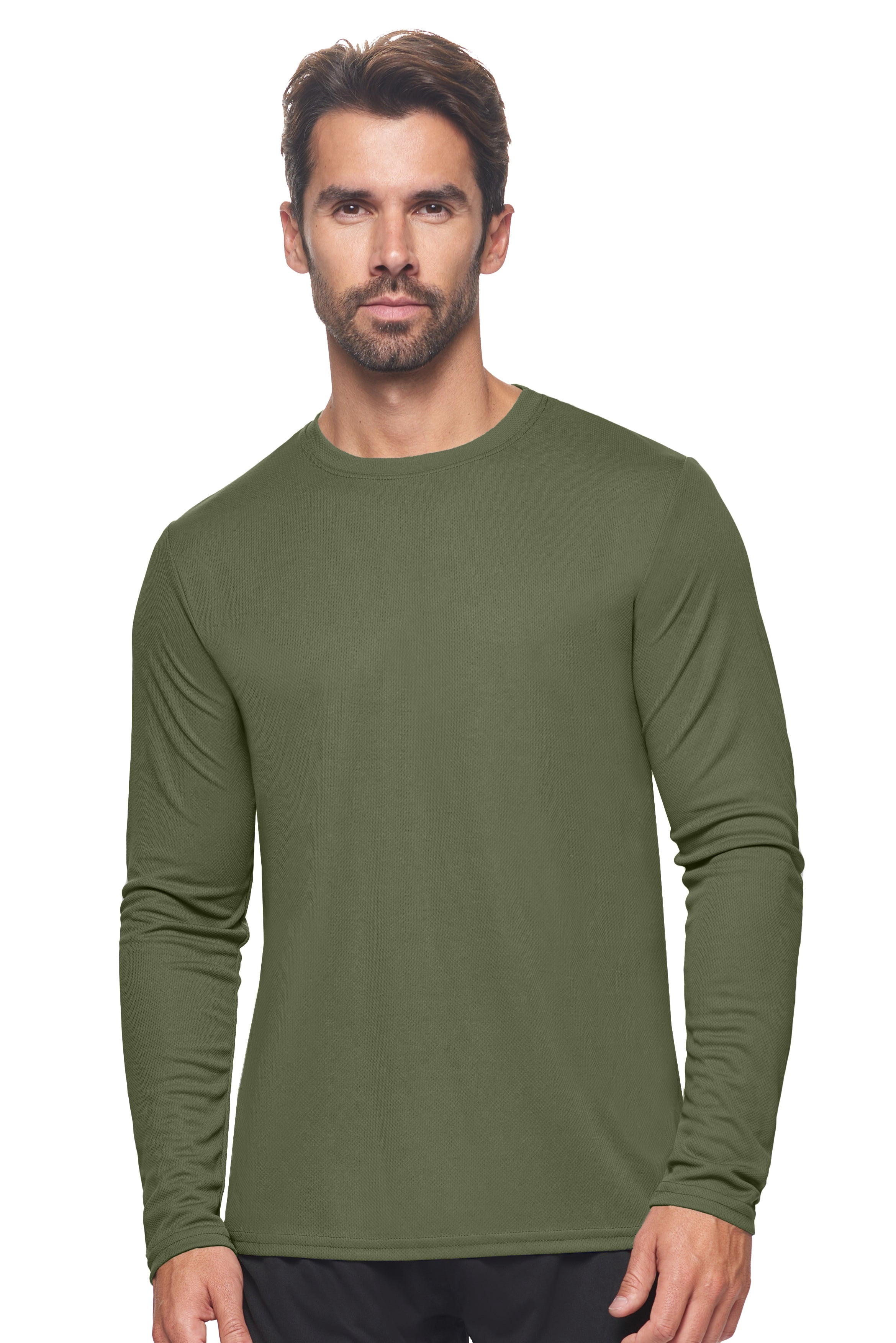 Expert Brand USA-Made Men's Oxymesh™ Athletic Long Sleeve Shirt ...