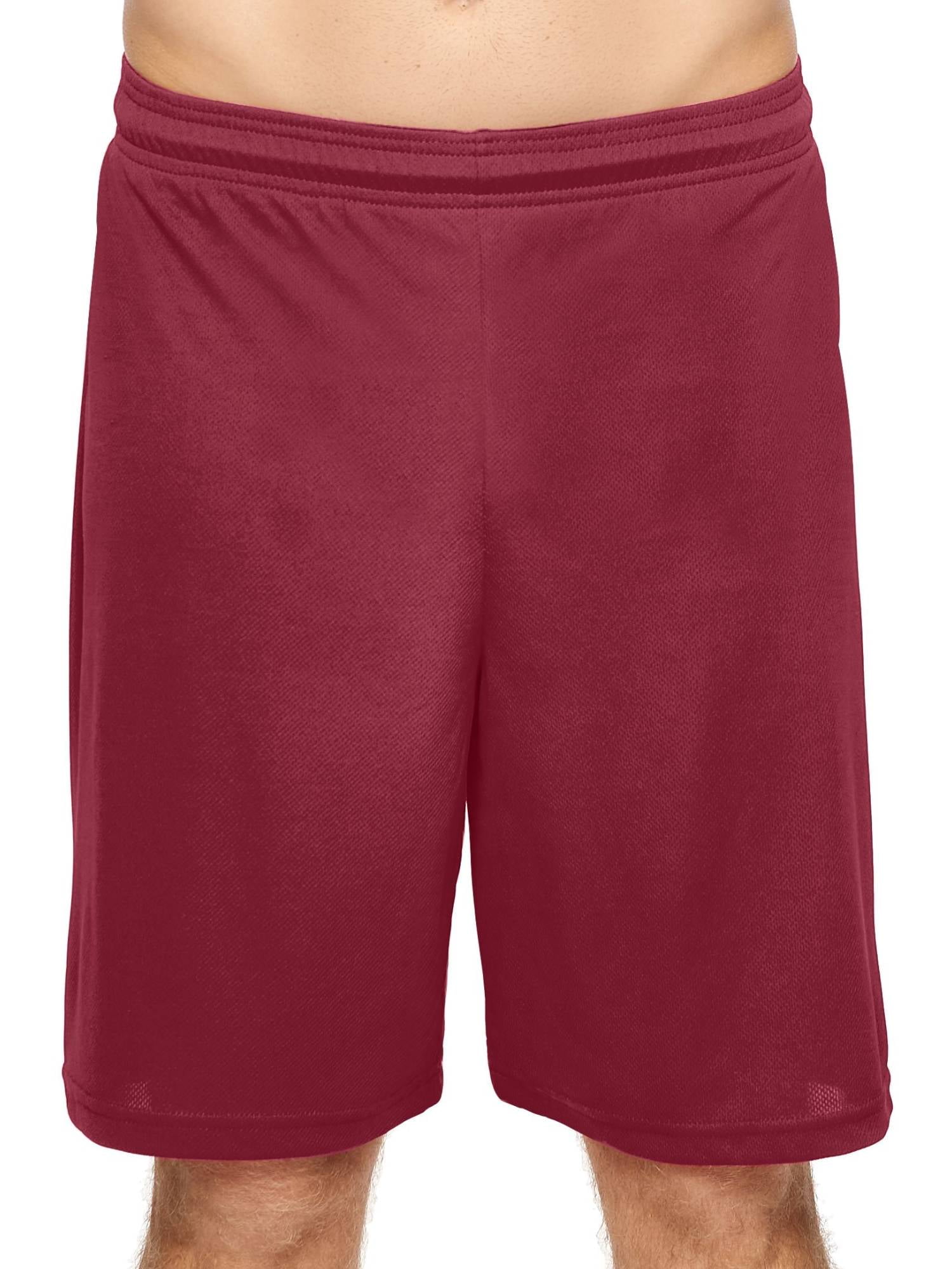 Expert Brand USA-Made Men's Oxymesh™ Training Athletic Shorts, Cardinal, Large - Walmart.com