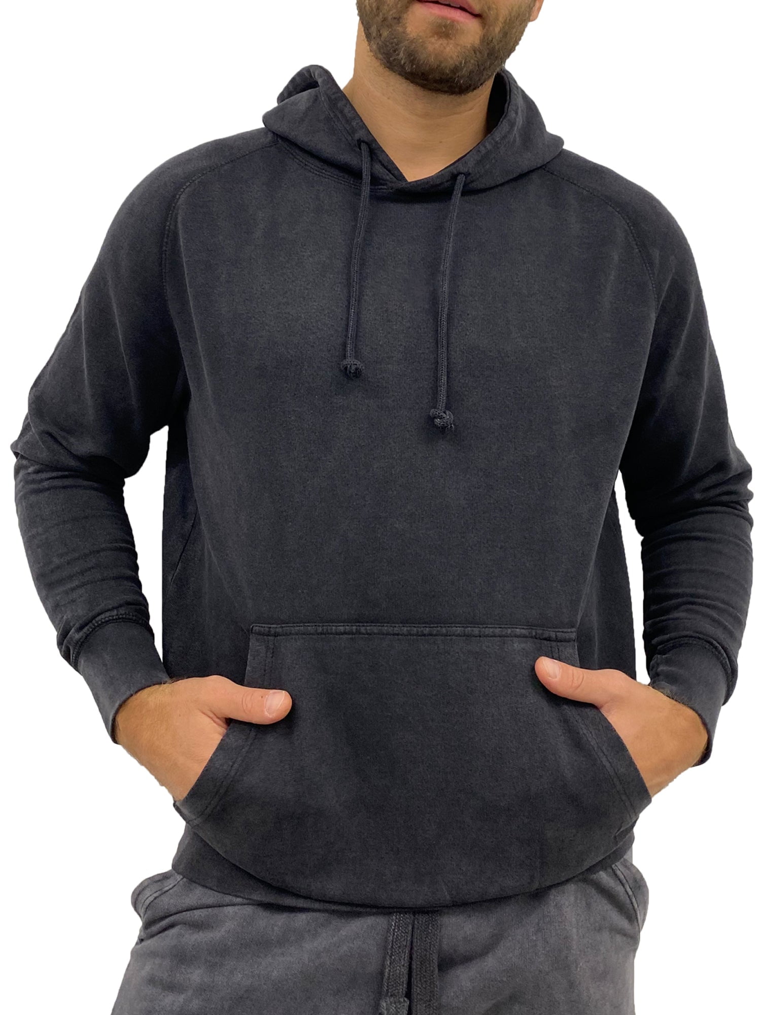 Expert Brand USA-Made Men's Vintage Style Cotton Hoodie Pullover ...