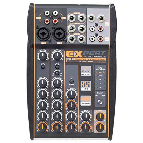 Expert Electronics MX-2-8 Channels - 2 Ways Sound Processor - Walmart.com