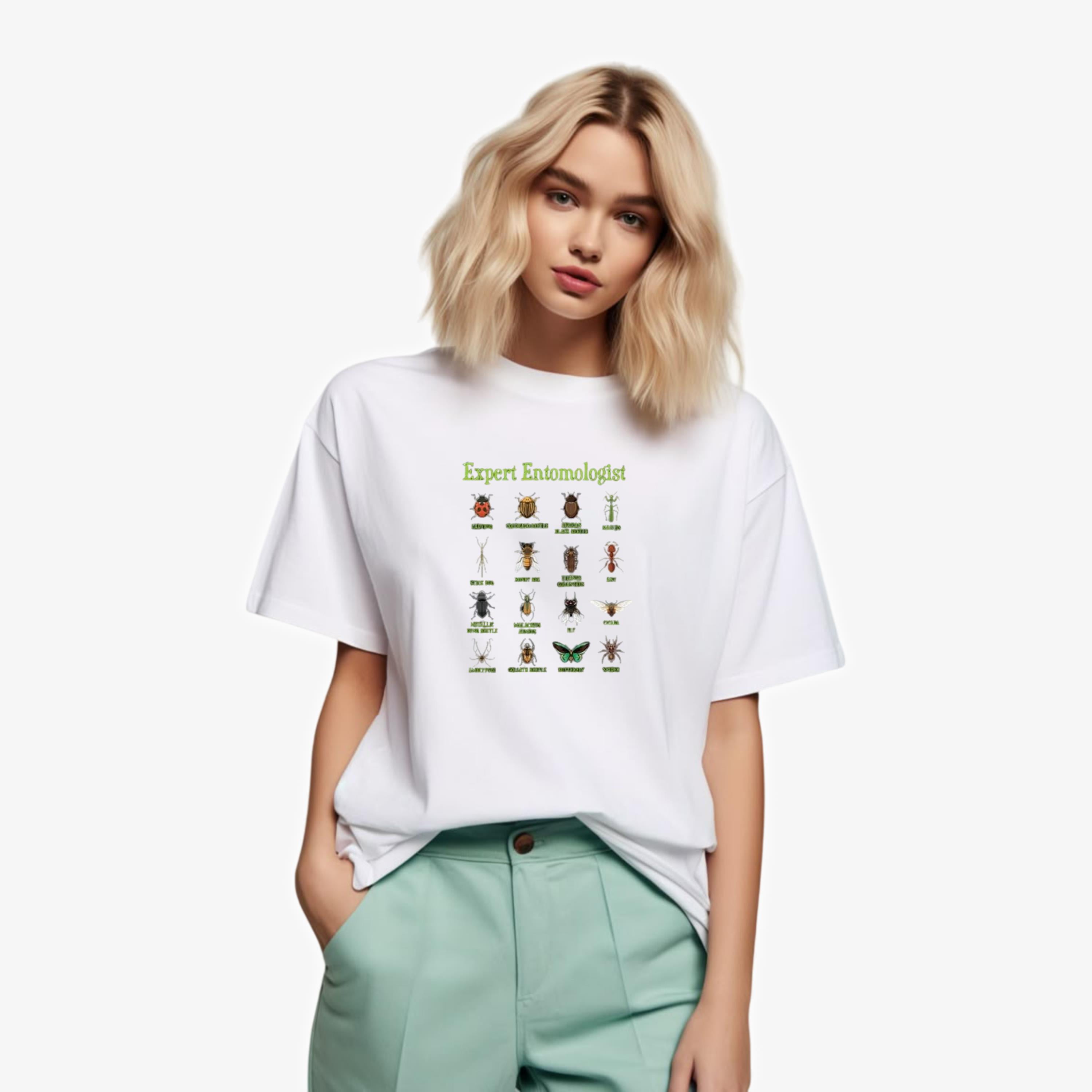 Expert Entomologist T-shirt Bug Collector Graphic for Insect Science ...