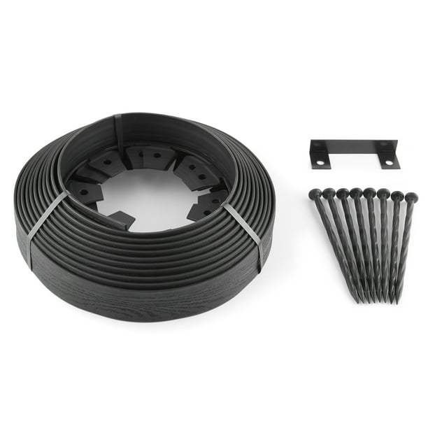 Expert Gardener 2-inch Tall Wall No-Dig Landscape Edging, 30-ft ...