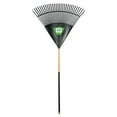 Expert Gardener 30-Inch Leaf Rake for Lawns and Gardens - Walmart ...