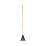 Expert Gardener 8-inch Wood and Poly Shrub Leaf Rake, 45-inch ...