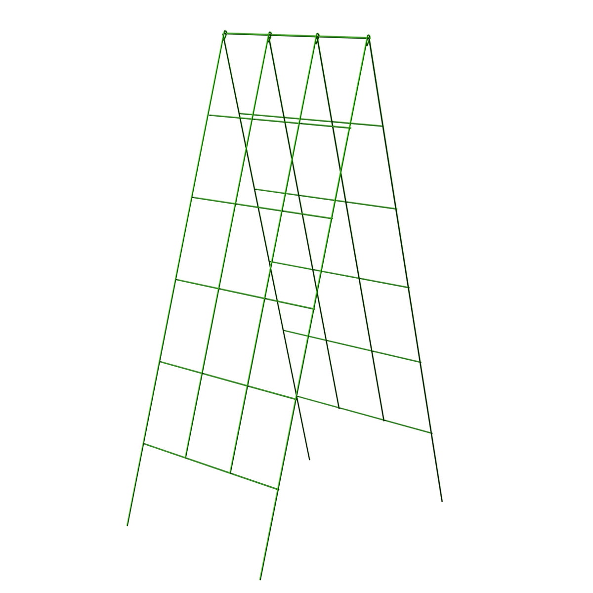 Expert Gardener Steel A-Frame Trellis Green 1 Inch Deep x 18 Inch Wide ...