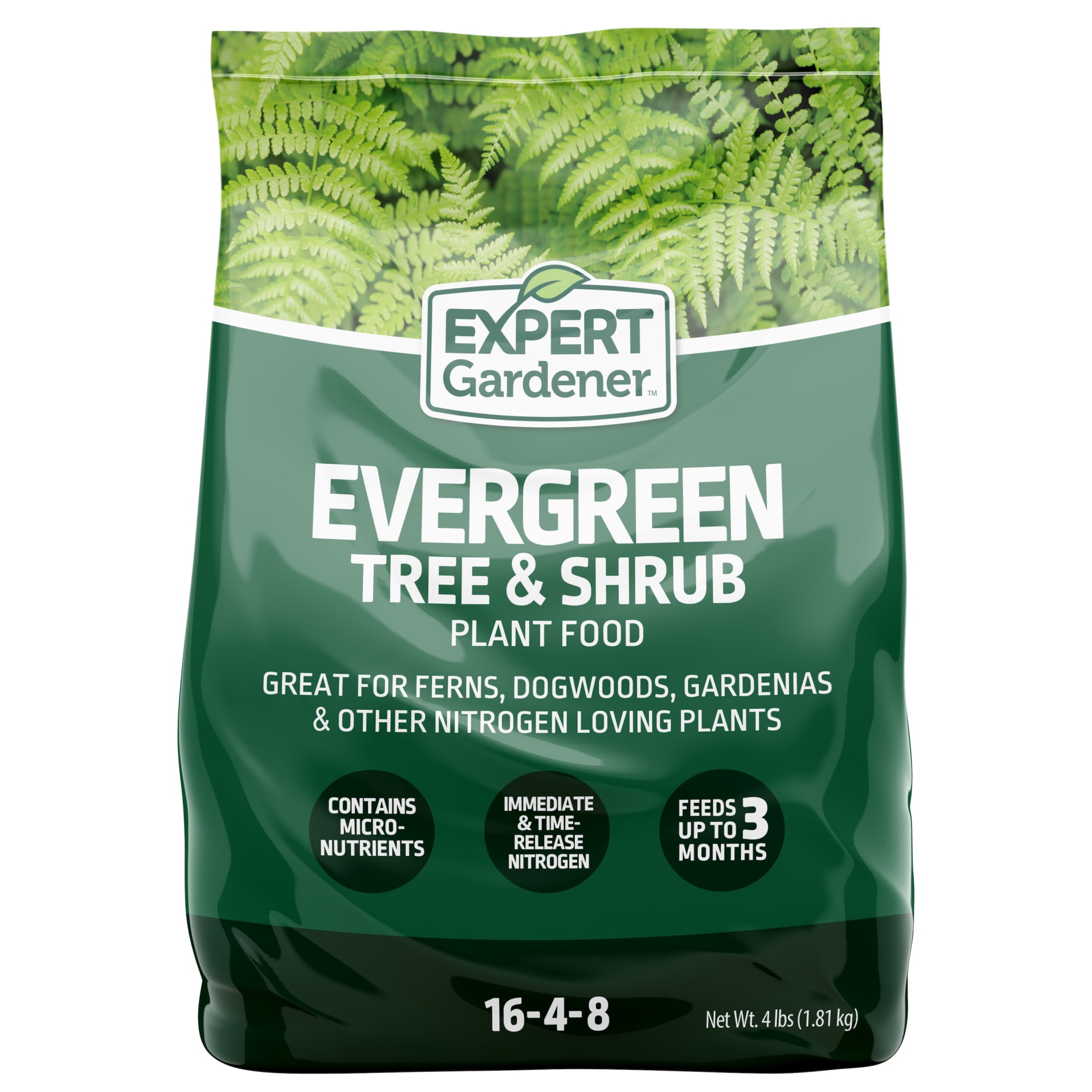 Expert Gardener Evergreen Tree and Shrub Plant Food 16-4-8 Fertilizer ...