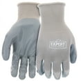 Expert Gardener Gray Nitrile Gardening Gloves Large Crafted from ...