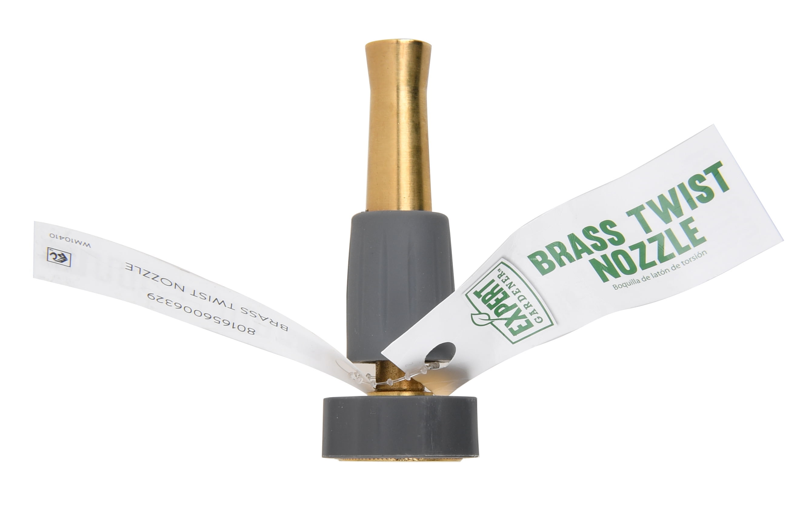 Expert Gardener Heavy-Duty Brass 4-inch Adjustable Tip Twist Nozzle ...