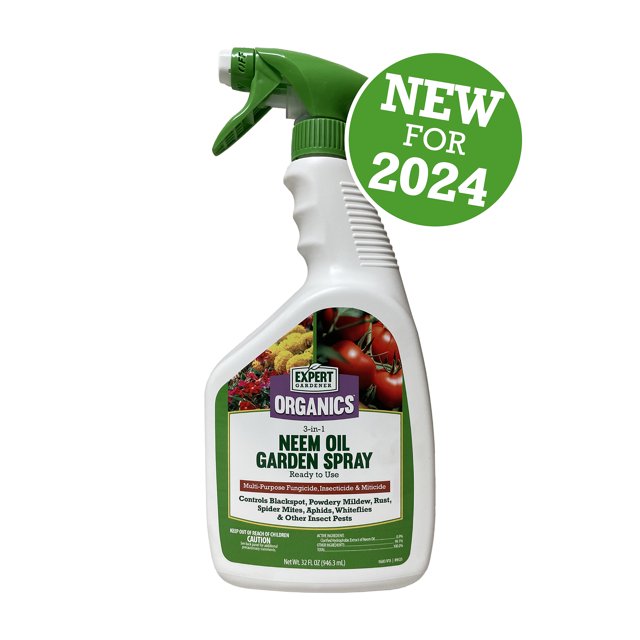 Expert Gardener Neem Oil Ready to Use, Insect Control, 32 oz. - Walmart.com