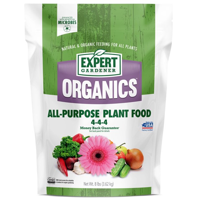 Expert Gardener Organics All-Purpose Plant Food, 8 lb Fertilizer ...