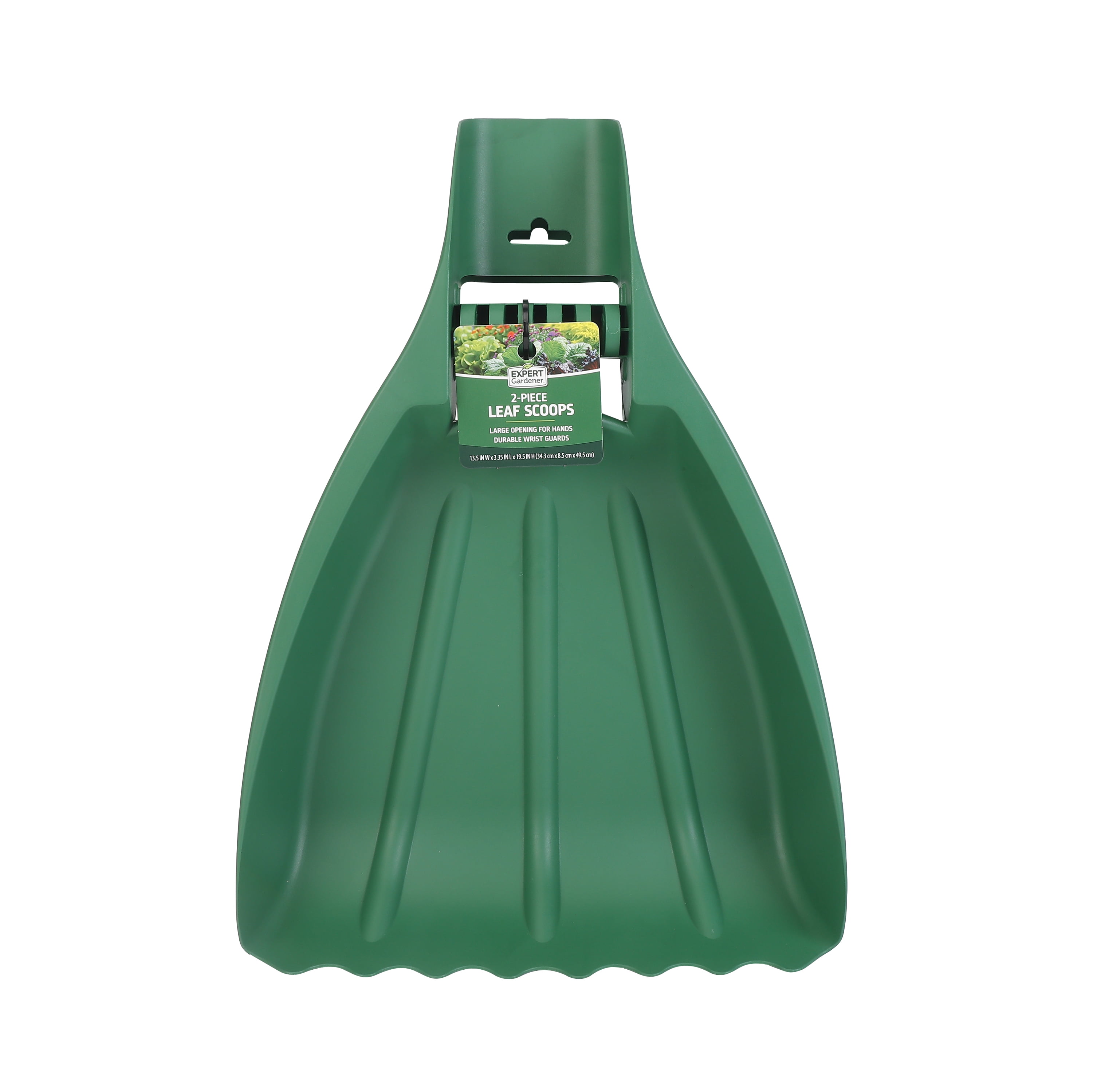 Expert Gardener Poly Handheld Leaf Shoveler, Durable Polypropylene ...