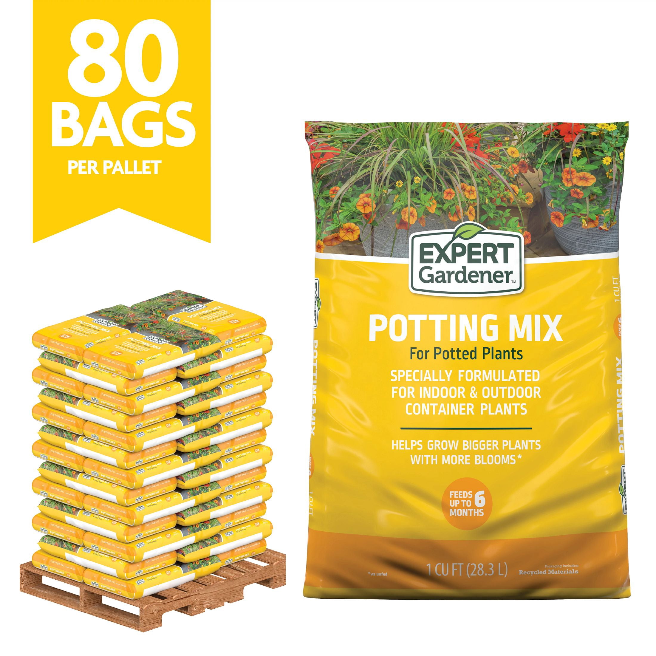 Expert Gardener Potting Mix for Potted Plants, For Indoor and Outdoor ...