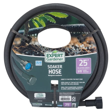 Swan ELSP38050 Element SoakerPro Soaker Hose, Black, 3/8" x 50', Each ...