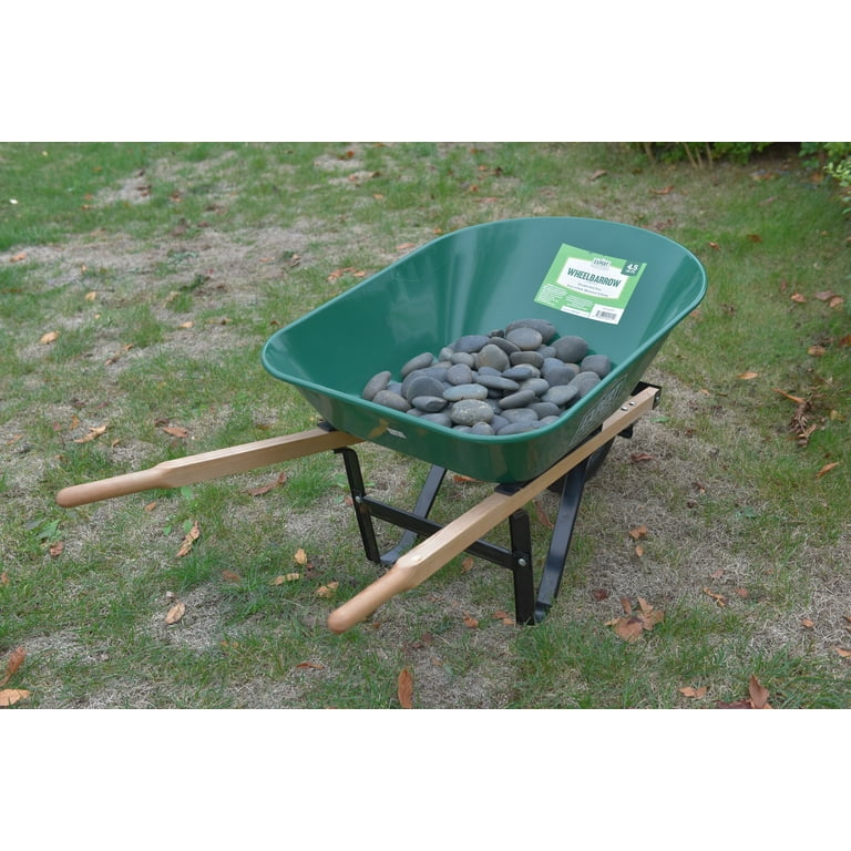 Expert Gardener Steel Wheelbarrow Walmart