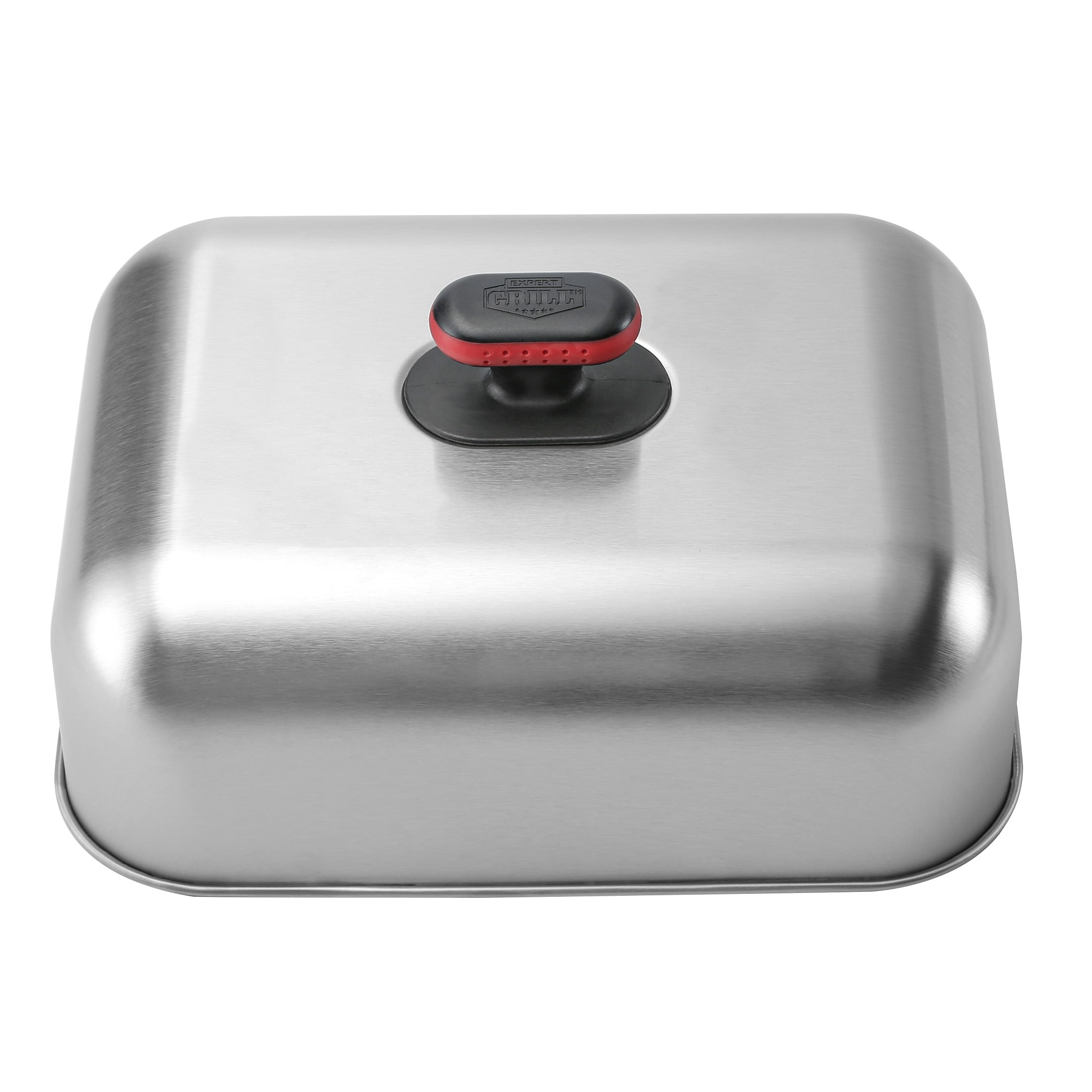 Expert Grill 12 Inch Round Stainless Steel Basting Griddle Cover ...