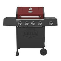Expert Grill 6 Burner Propane Gas Grill in Red - Walmart.com
