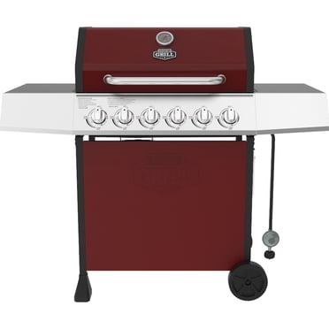 Expert Grill 3 Burner Propane Gas Grill in Red - Walmart.com