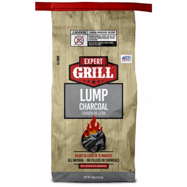 Masterbuilt Hardwood Lump Charcoal for BBQ, Barbecue, Smoker Grill, 16 ...