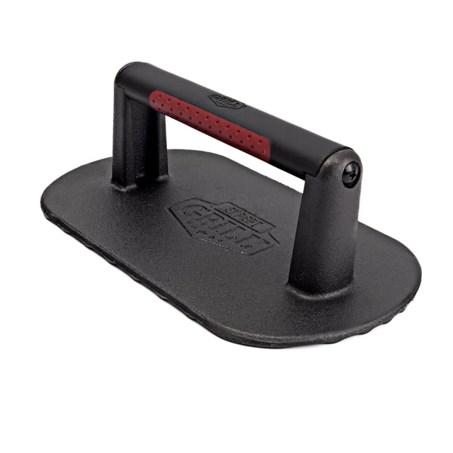 Expert Grill Heavy Duty Cast Iron Griddle Press - Walmart Business Supplies