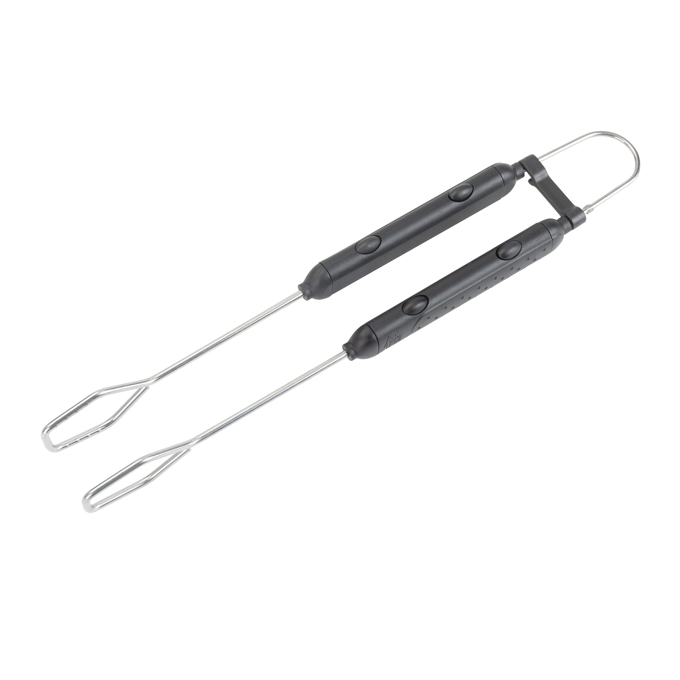 Expert Grill Stainless Steel Locking Barbecue Tongs with Black ...