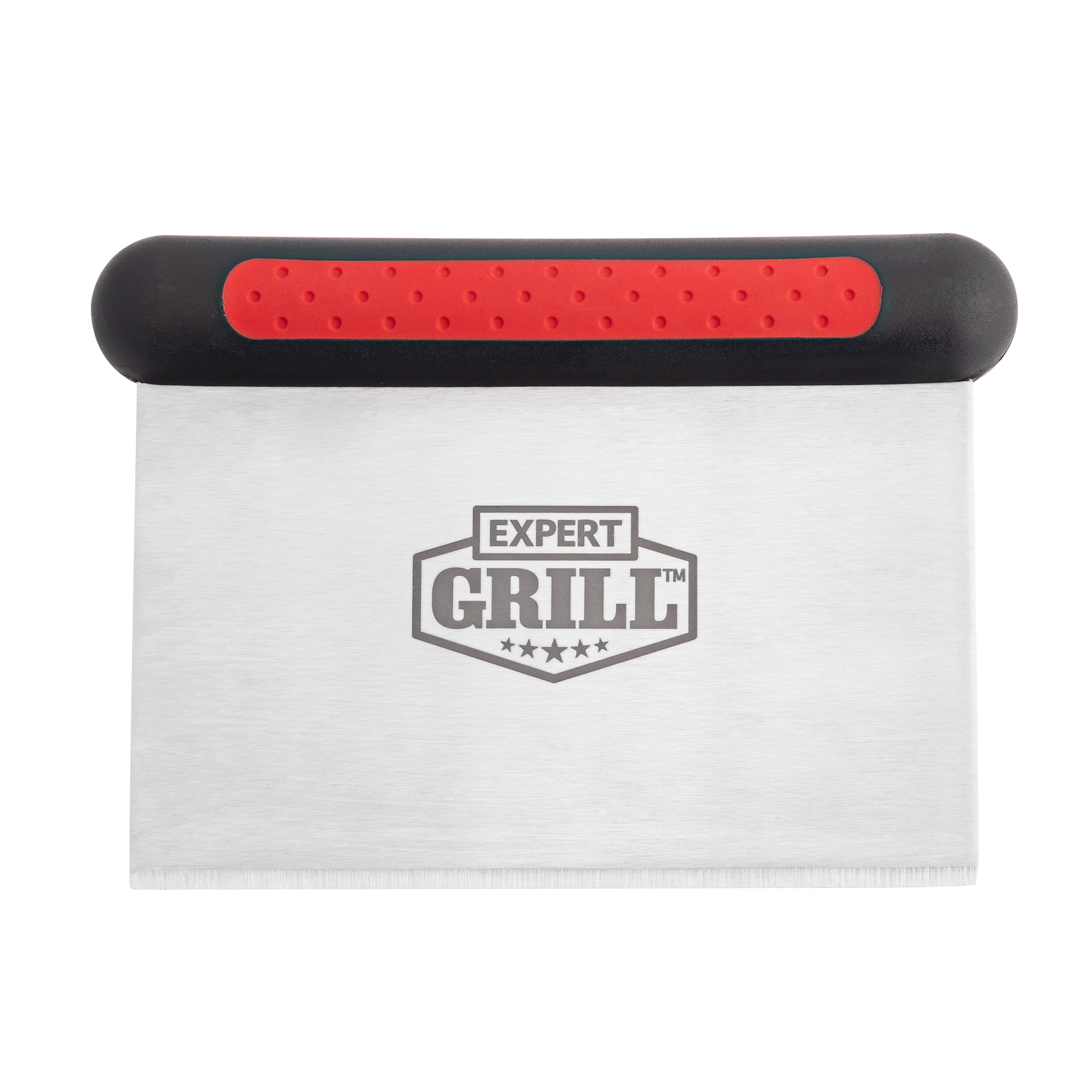 Expert Grill Stainless Steel Metal Griddle Scraper and Chopper 6.1x4 ...