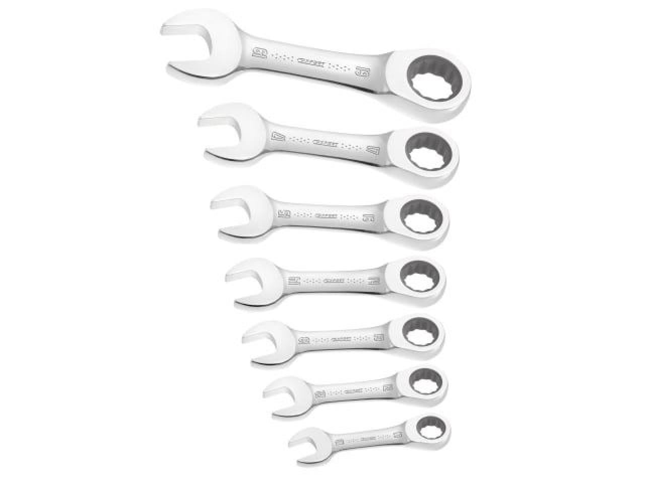 Expert - Stubby Ratchet Spanner Set, 7 Piece - Walmart.com