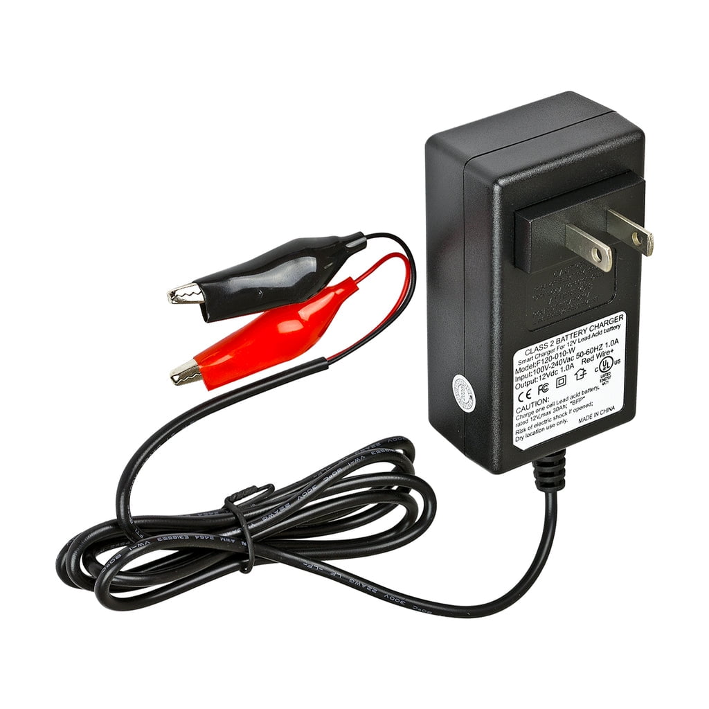 ExpertPower 12V 1A SLA Battery Smart Charger - Walmart.com