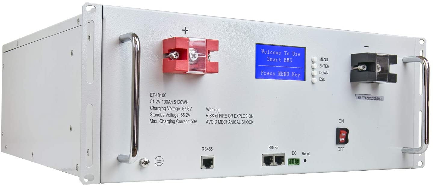 ExpertPower 48V 100Ah 5KWh Lithium LiFePO4 Deep Cycle Rechargeable ...