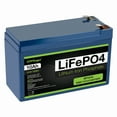 ExpertPower 12V 10Ah LiFePO4 Deep Cycle Battery | 7000 Life Cycles, 10 ...