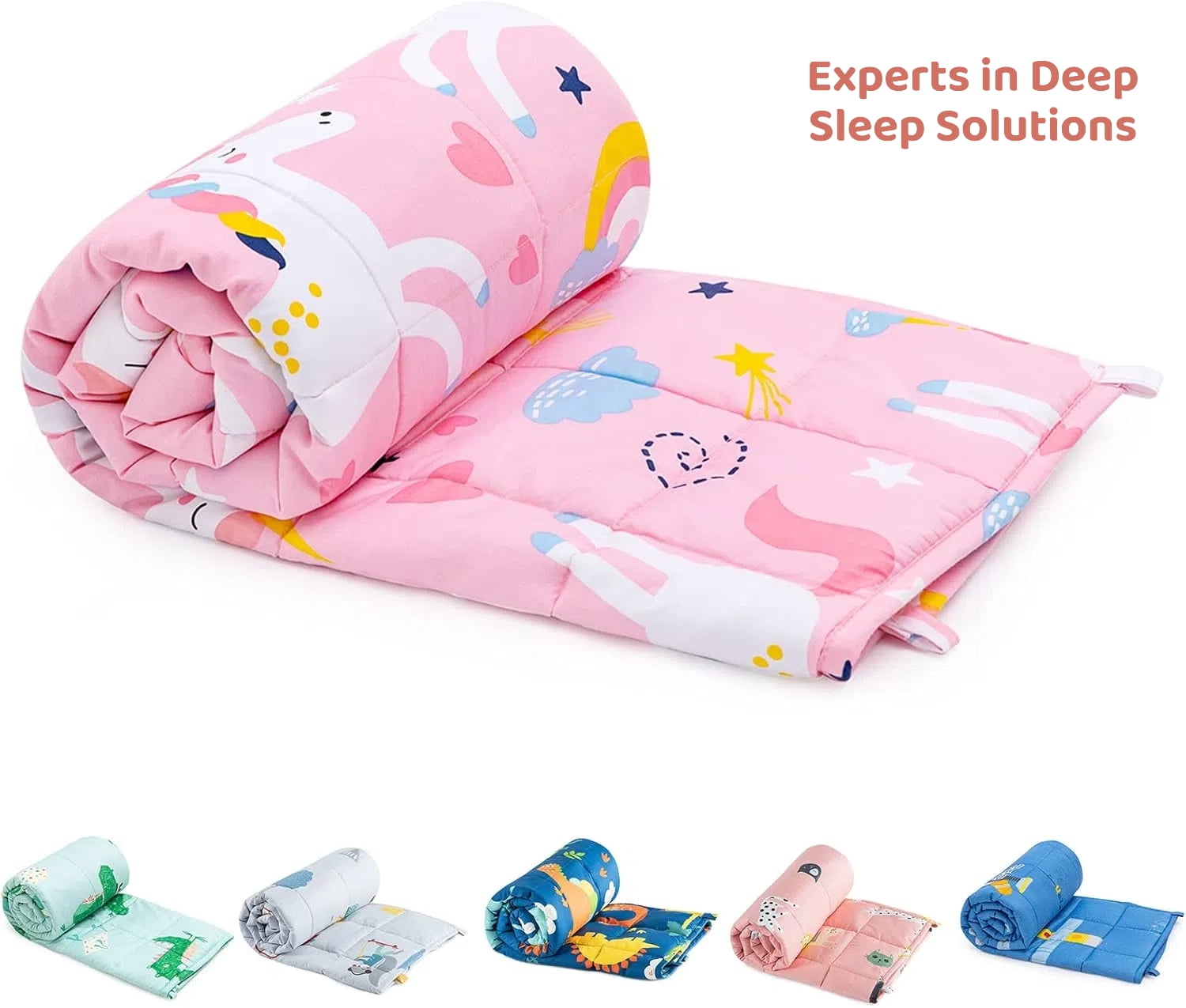 Experts in Deep Sleep Solutions Weighted Blanket | 100% Cotton ...