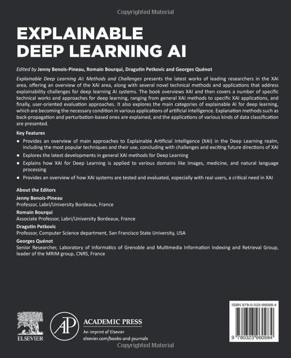 Pre-Owned Explainable Deep Learning AI: Methods and Challenges, (Paperback) - Walmart.com