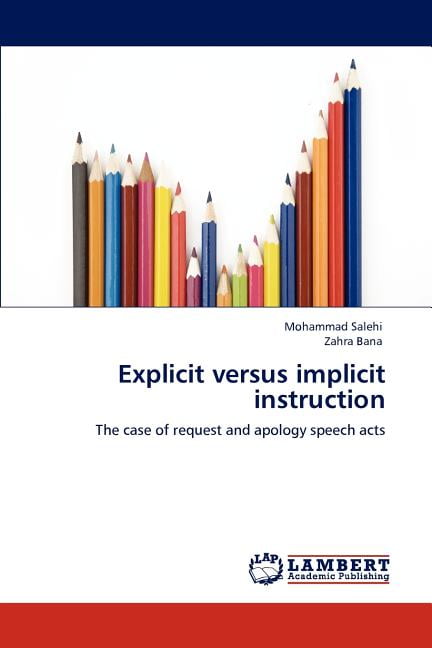 Explicit versus implicit instruction (Paperback) - Walmart.com