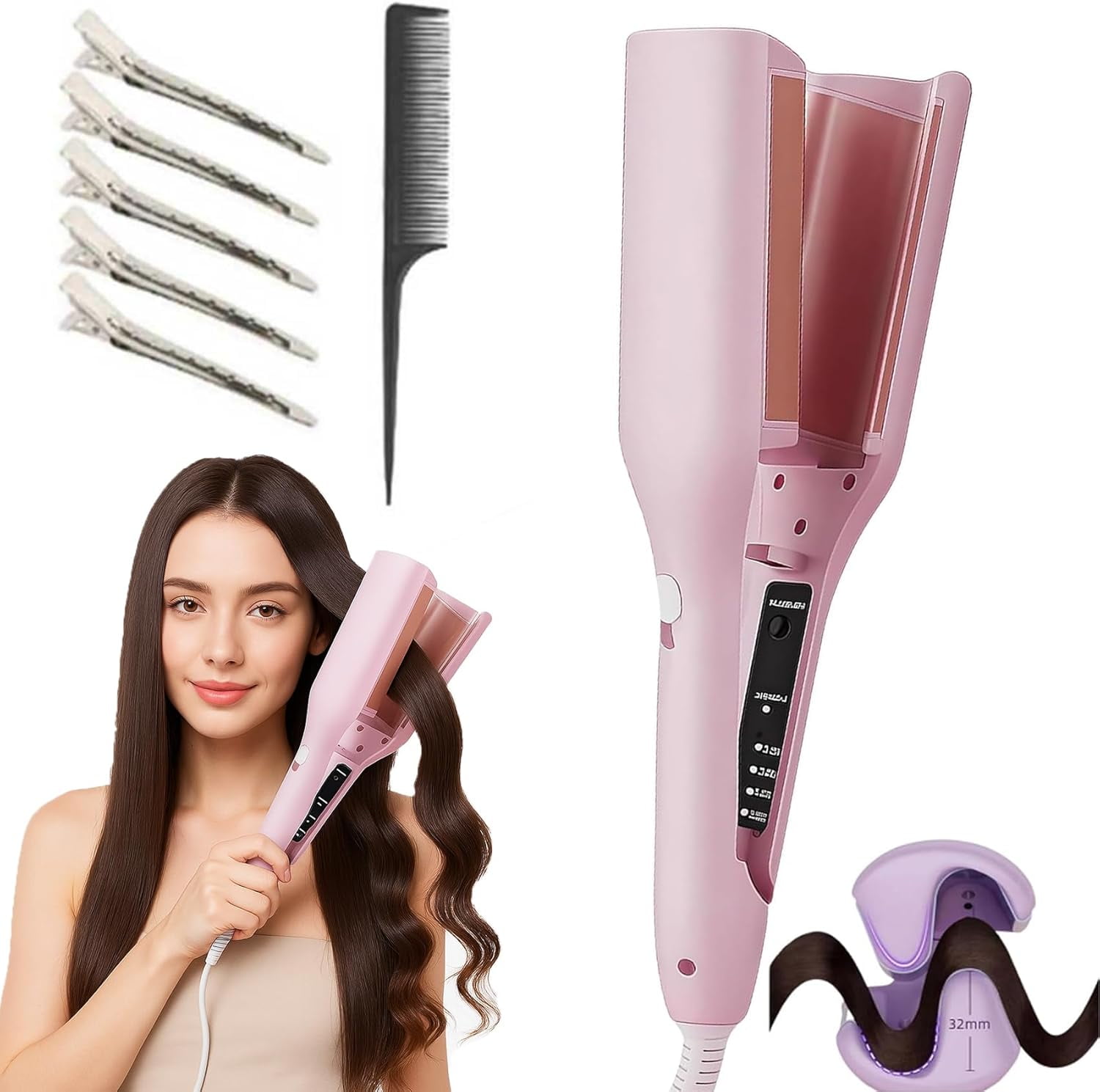 Explicitu Hair Styling Tool with Negative Ionic Technology - Anti-Scald ...