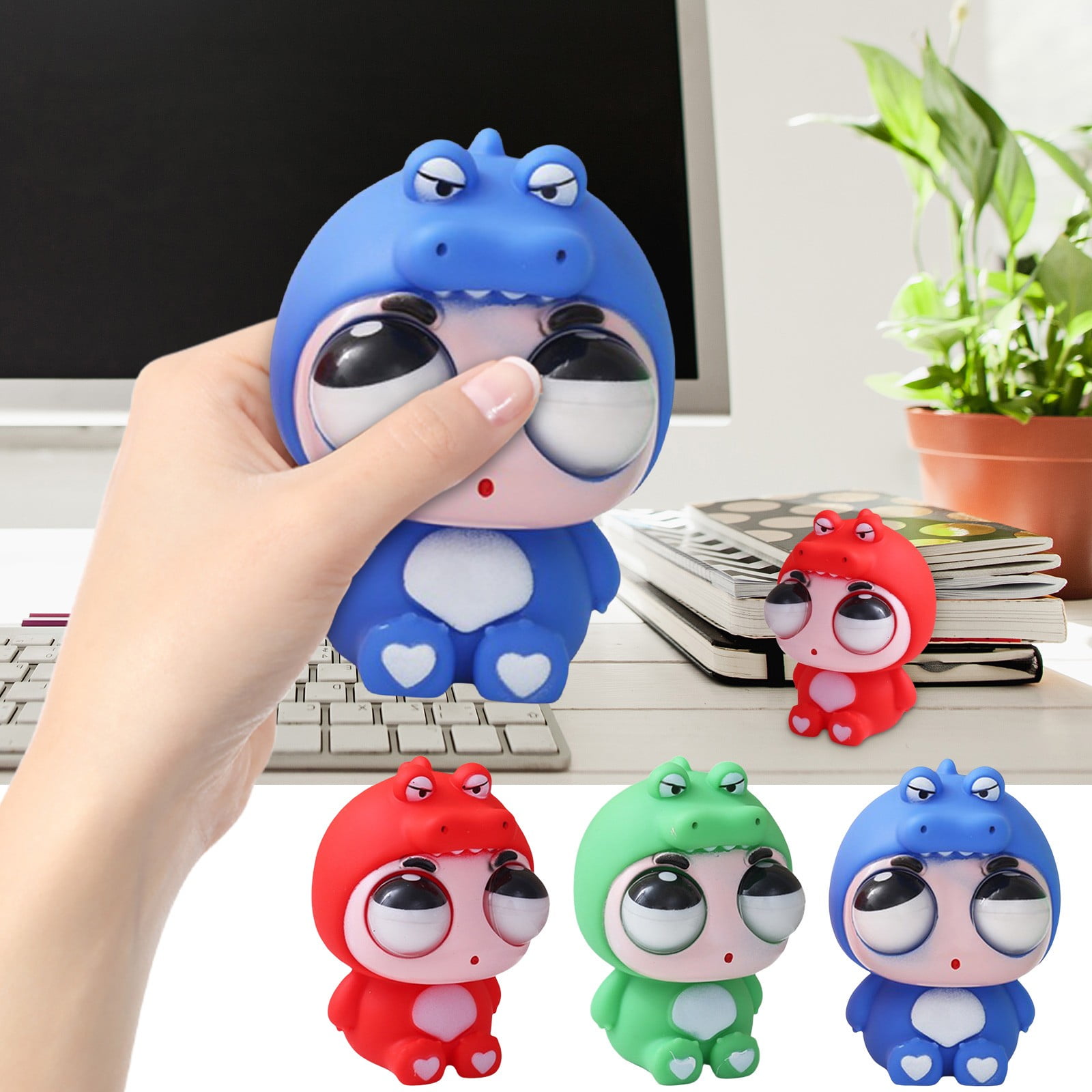 Exploded Eyeballs Stress Relief Toy Surprise Exploding Eyeball Toy for ...