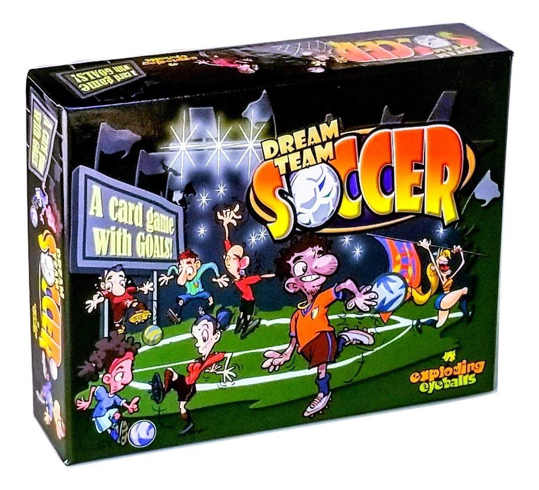 Exploding Eyeballs Dream Team Soccer Card Game | Family Friendly Game ...