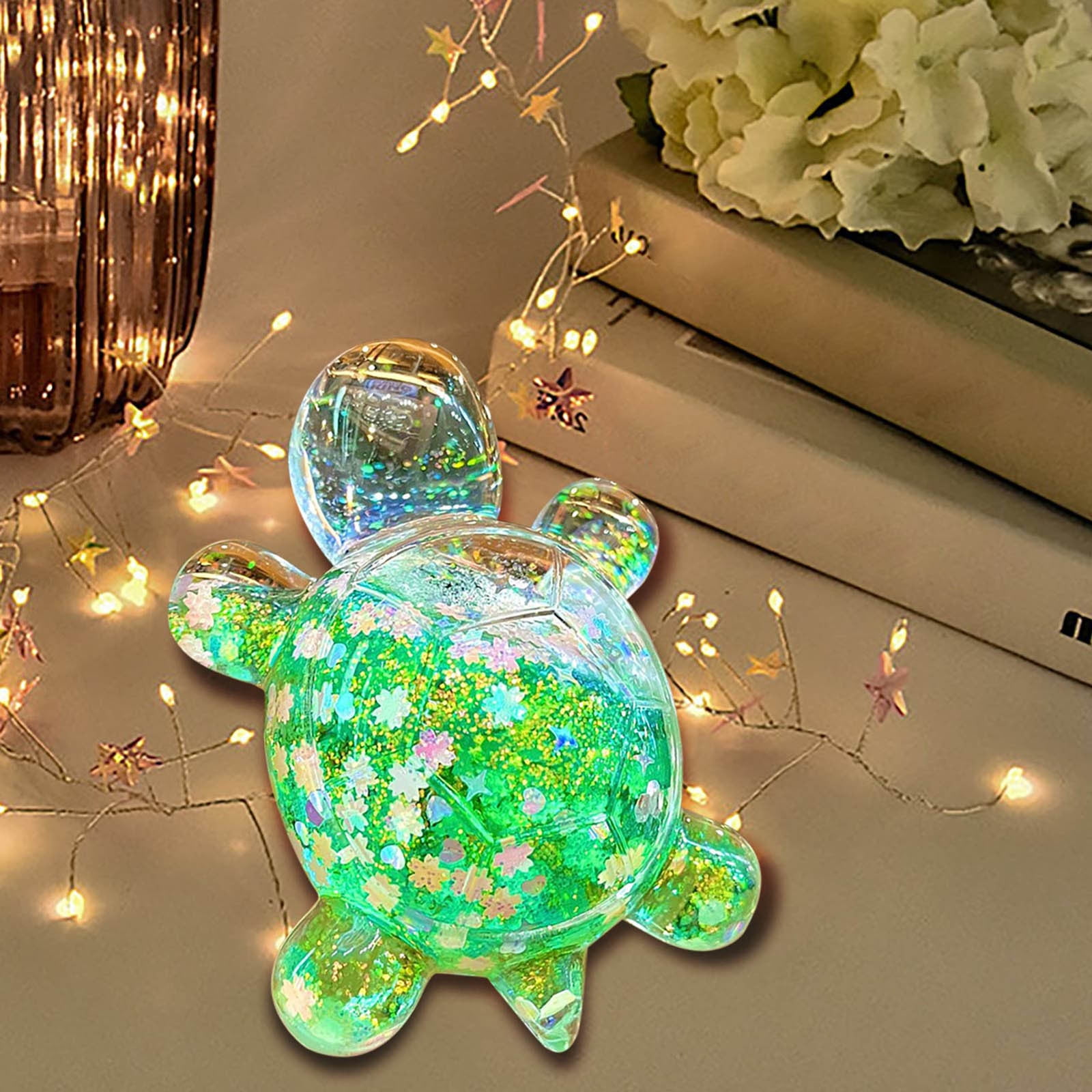 Exploding Flash Turtle Toy for Sensory Play, Pool and Aquarium Fish ...