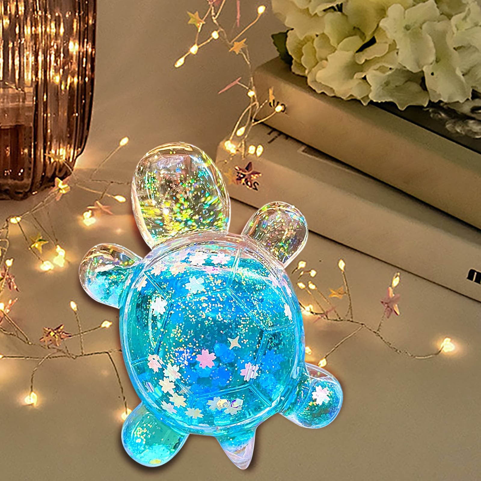 Exploding Flash Turtle Toy for Sensory Play, Pool and Aquarium Fish ...